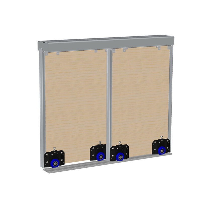 Schiebetürbeschlag SLID'UP 280, Ergänzungsset für 1 zusätzliche Tür bis ...